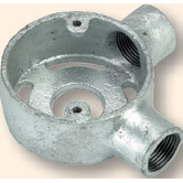 Circular Box, 2 Way Angle Extension – Ecclesall Lighting and Electrical ...