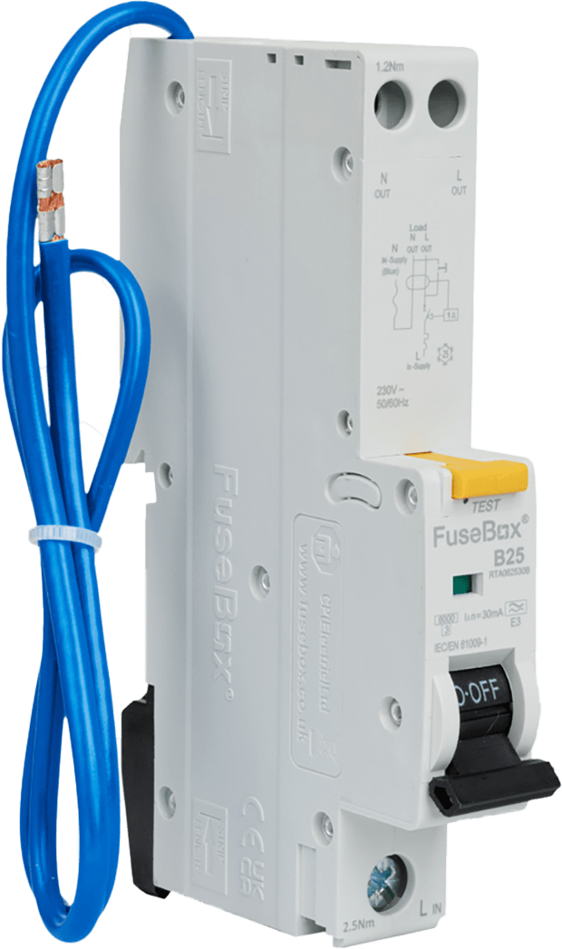 TYPE A 25A 30mA B CURVE RCBO – Ecclesall Lighting and Electrical ...