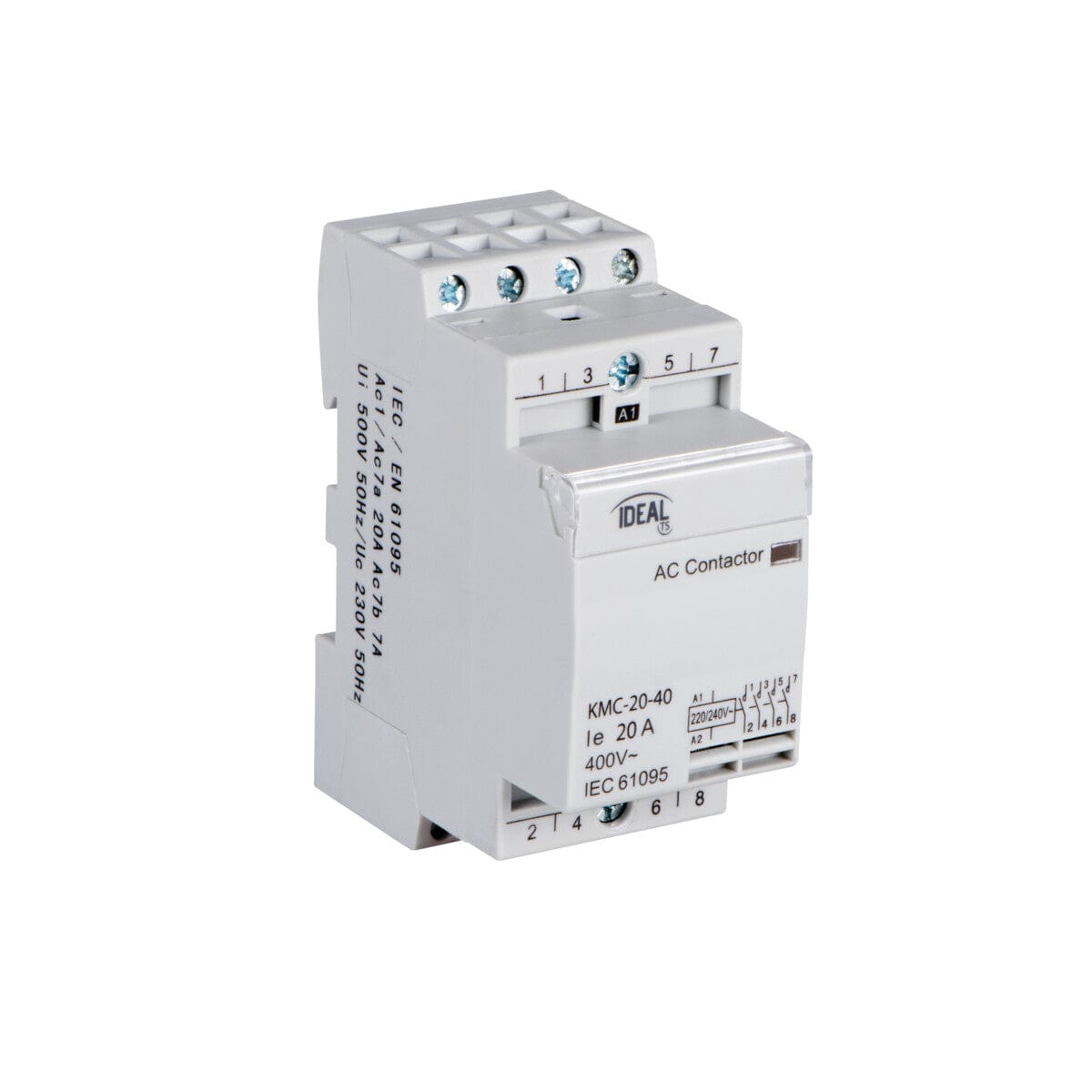 Modular contactor, 230 VAC control voltage KMC – Ecclesall Lighting and ...